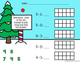 December Math Addition and Subtraction Google Slides