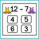 Subtraction Flashcards - Digital Game - Amped Up Learning