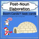 Post-Noun Elaboration: Penguins - Level 1 - Interactive Deck - Boom Cards™