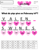 Valentine's Math Choice Board