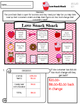 Valentine's Math Choice Board