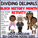 Black History Month Math Activity: Dividing Decimals