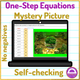 Earth Day Solving One Step Equations Pixel art Activity No Negatives