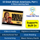 Great African Americans Part 1 Informational Text Reading Passage and ...