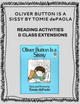 Oliver Button Is A Sissy by Tomie dePaola Reading Activities