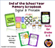 End of the Year Memory Book and Class Awards-Digital and Printable