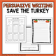 Save the Turkey -- Persuasive Writing Project