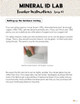Mineral Identification Lab | Rocks and Minerals Activity for Earth ...
