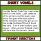 Short Vowel Words, Secret Code Literacy Center