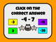8 Integer Slide Games for the school year - Holiday themes