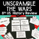 US History Review Activity Unscramble the Wars