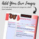 PLAN & PRESENT: Fill-in Colored Lesson Template - Pink
