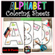 Alphabet Coloring Activity Beginning A-Z Letter Sound Practice