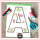 Alphabet Coloring Activity Beginning A-Z Letter Sound Practice