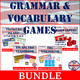 Grammar and Vocabulary Games Bundle - Amped Up Learning