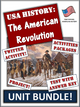 American Revolution Bundle: 65+ Page/Slides of Activities and Resources ...