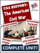 Civil War Unit Bundle: Over 130 Pages/Slides of Dynamic Activities and ...