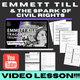 Emmett Till, Jim Crow, and The Civil Rights Movement | VIDEO & LESSON!