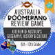 GEOGRAPHY: AUSTRALIA BOOMERANG REVIEW GAME (WITH BLANK CARDS