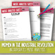 FREE Women in the Early Industrial Revolution in Social Studies