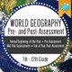 Geography Pre-assessment/Post-assessment For Beginning of Year