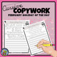 February Copywork Printables - Cursive