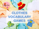 Clothing Vocabulary Games for ESL