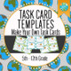 Social Studies, Create Your Own Social Studies Task Cards (Template)