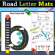 Road Mats - Road Activities Mats for Letters, Numbers 0-20 & 2D Shapes ...