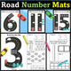 Road Mats - Road Activities Mats for Letters, Numbers 0-20 & 2D Shapes ...