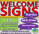 Classroom WELCOME SIGNS: 15 Global Languages - Back to School Display Pack