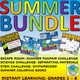 SUMMER BUNDLE: 5 Activities: Escape Room, STEM challenge, Science ...