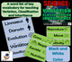 Variation, Classification and Inheritance - 40 Vocabulary Word cards