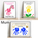 Mothers Day Handprint Keepsake art gift for mom, Mothers Day kids Craft ...