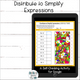 Distribute to Simplify Expressions Digital Look and Find