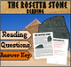The Rosetta Stone Reading Worksheet - Amped Up Learning