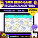 Taco Bello Game: Regular Present Tense - Spanish