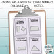 Finding Area Foldable - Rational Numbers - Guided Notes for Interactive ...