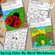 Spring Color By Code | Spring Coloring Pages | Noun and Verb Sort ...