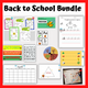 Back to School Bundle Pre-k to First Gade