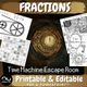 FRACTIONS Escape Room Math Breakout Room Adding Subtracting Multiplying ...