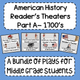 American History Reader's Theaters Part A (1700's) - Amped Up Learning