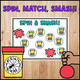Back to School Smash Mats | Number Recognition and Counting Activities