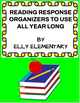 READING RESPONSE GRAPHIC ORGANIZER TEMPLATES: USE ALL YEAR LONG ...