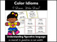 IDIOMS: COLOR IDIOMS (Figurative Language ) I Have, Who Has? Game ...