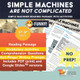 Simple Machines Reading Passage and Activities printable + digital
