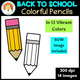 Pencil Cliparts | Colorful Pencils Clip art | Rainbow Pencils Clipart ...