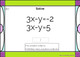 Solving Systems of Linear Equations using Elimination: BOOM CARDS + 20 ...