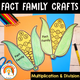Fact Family Craft | Fact Families Multiplication and Division | Fact ...