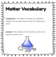 CHANGES IN MATTER: CHEMICAL & PHYSICAL: VOCABULARY, LAB ACTIVITIES ...